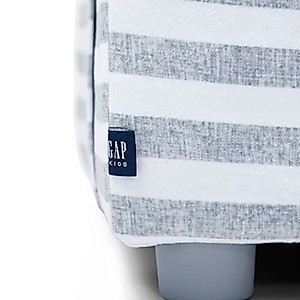 GAP GapKids Upholstered Chair, Grey/White