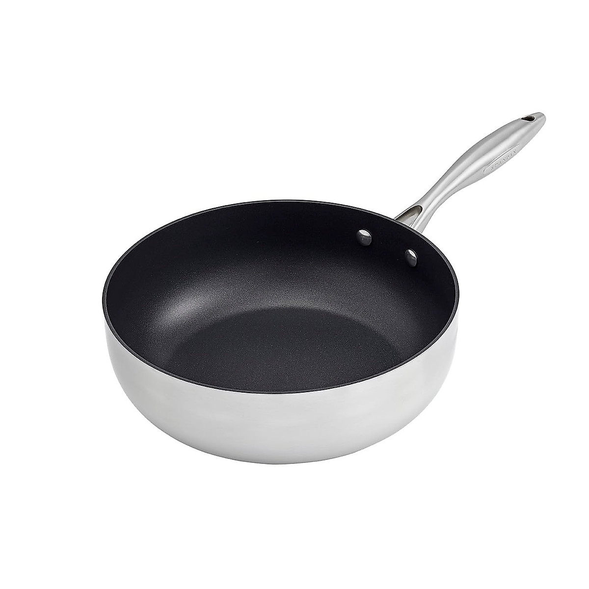 Scanpan - 65082600 CTX Covered Deep Sautè Pan, 4 Quart, Silver