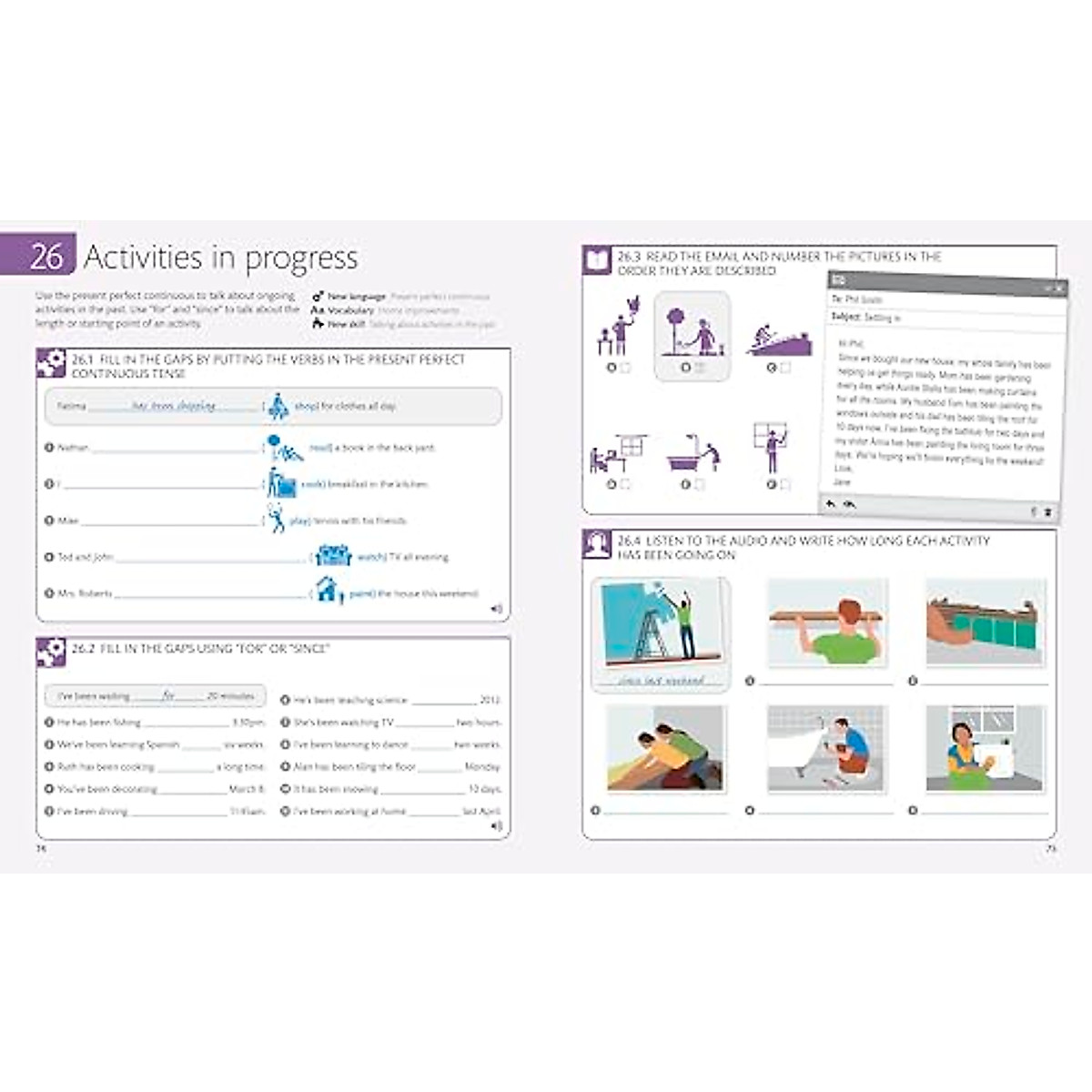 English for Everyone: Level 3 Practice Book - Intermediate English: ESL Workbook, Interactive English Learning for Adults