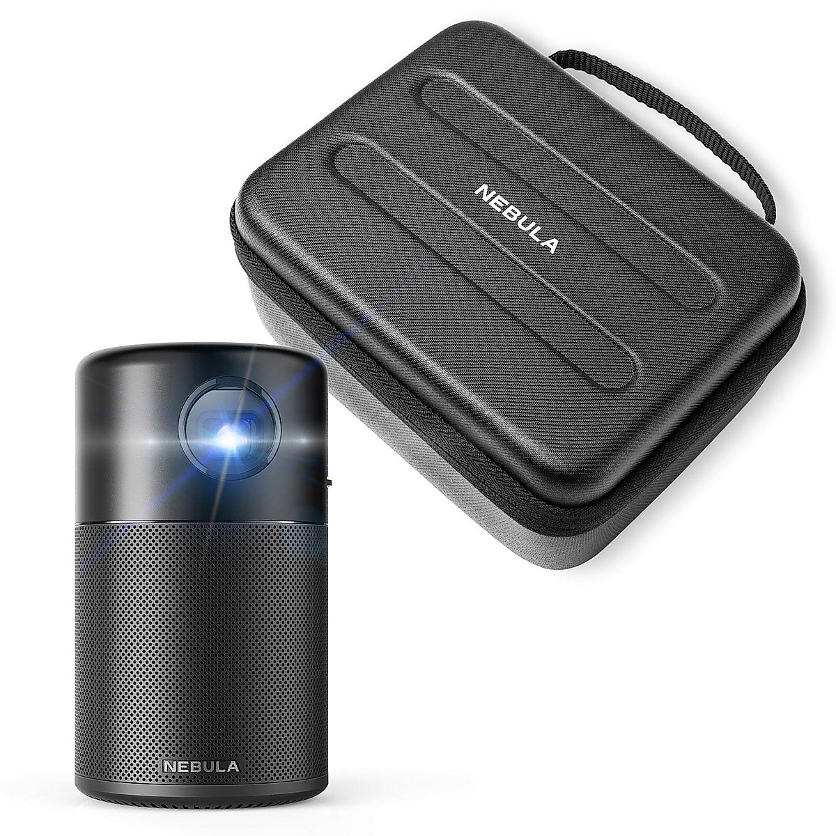 Anker Nebula Capsule, Smart Wi-Fi Mini Projector with Capsule Official Travel Case