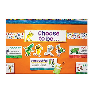 Carson Dellosa The World of Eric Carle Sparkling Stars Borders (108064)