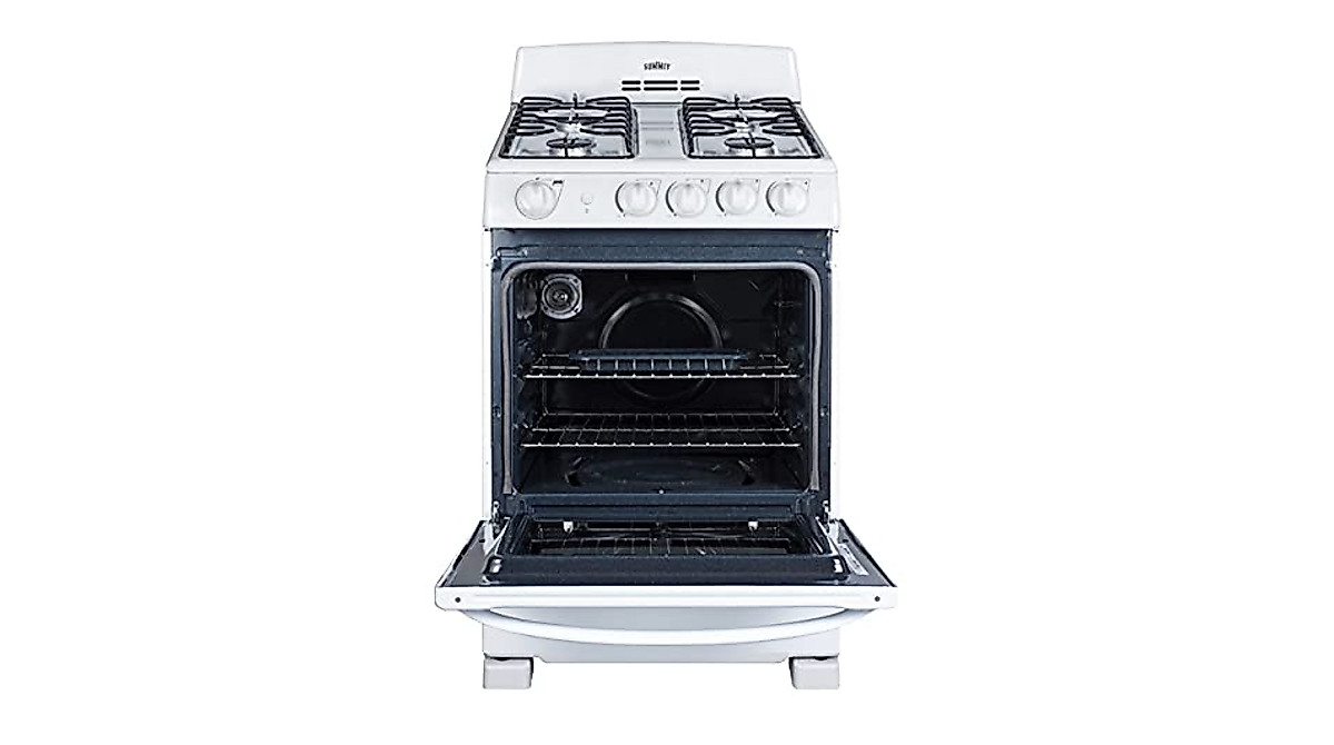 Summit 24" Gas Range with 2.9 cu. ft. Oven Capacity