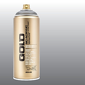 Montana Cans Montana GOLD 400 ml Color, Transparent Black Spray Paint, MXG-T9000, 13.53 Fl Oz (Pack of 1)