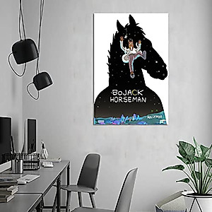 NOBLZ BoJack Horseman Canvas Art Poster and Wall Art Picture Print Modern Family Bedroom Decor Posters 16x24inch(40x60cm)
