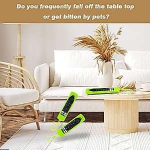 [2-Pack] Climberer Night Vision Covers for Fire 4K Max (2nd Ed.) | Stick TV | FireCube | Compatible with(Insignia, Toshiba, Pioneer, Omni) Remote - Luminous Silicone with Lanyard