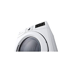 LG DLE3470W 7.4 Cu. Ft. White Ultra Large Capacity Front Load Dryer