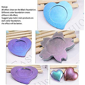Mica Powder for Epoxy Resin DIY Pigment Pearlescent Epoxy Resin Glitter Pearl Powder Kit Resin Colorant Dye Resin Crafts