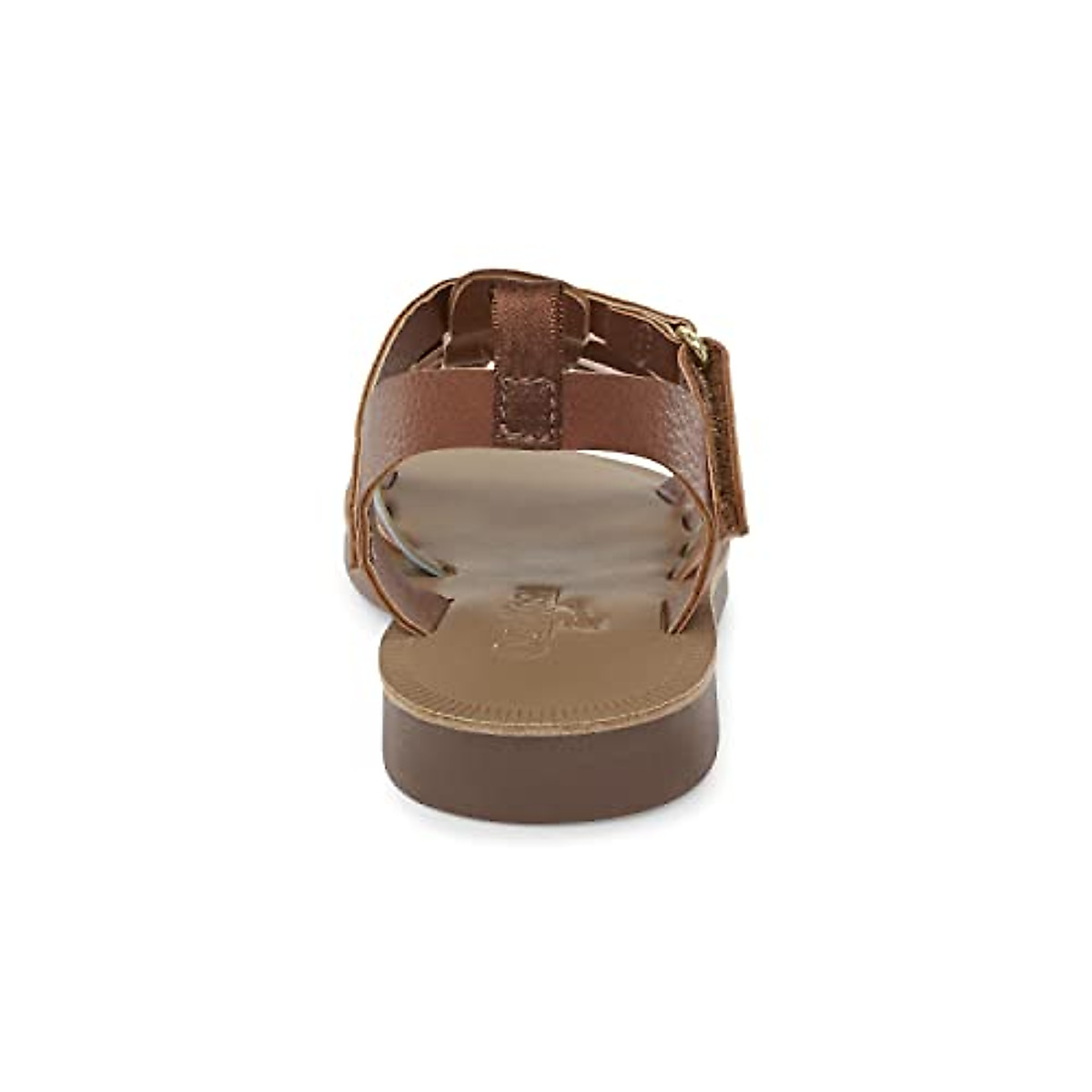 OshKosh B'Gosh Girls Amalie Sandal, Tan Multi, 9 Toddler