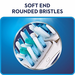 Oral-B CrossAction Power Toothbrush, White, Battery Powered