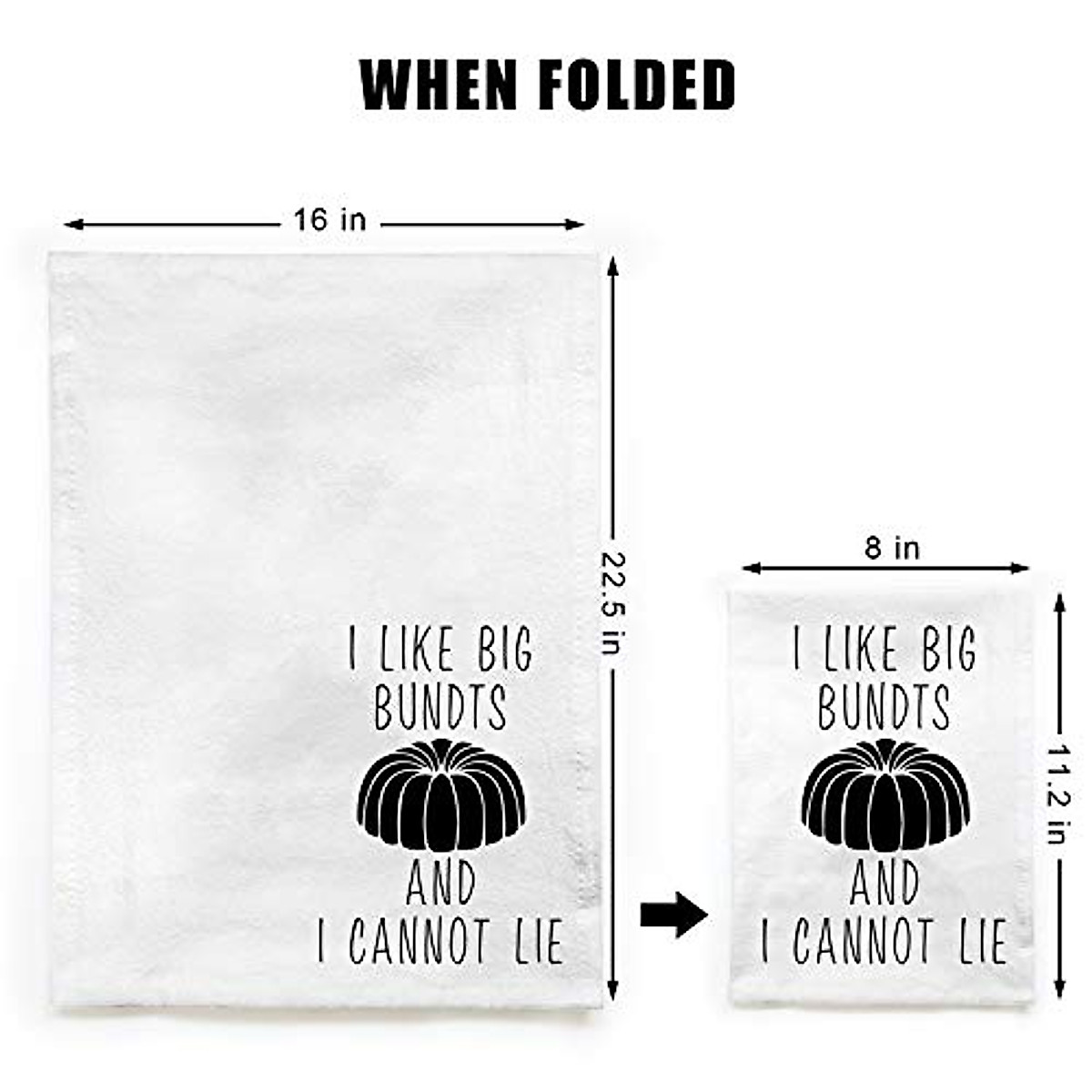 Miracu Funny Kitchen Towels Decorative Set of 4 - Flour Sack Dish Towels for Women, Fun Hand Towel, Tea Towels for Kitchen, Cute Mothers Day, House Warming Gift, Housewarming Gifts for New House Home