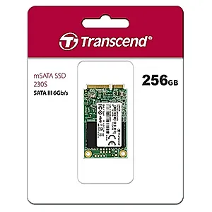 Transcend 256GB MSA230S mSATA SSD, MO-300A, Solid State Drive, SATAIII - TS256GMSA230S