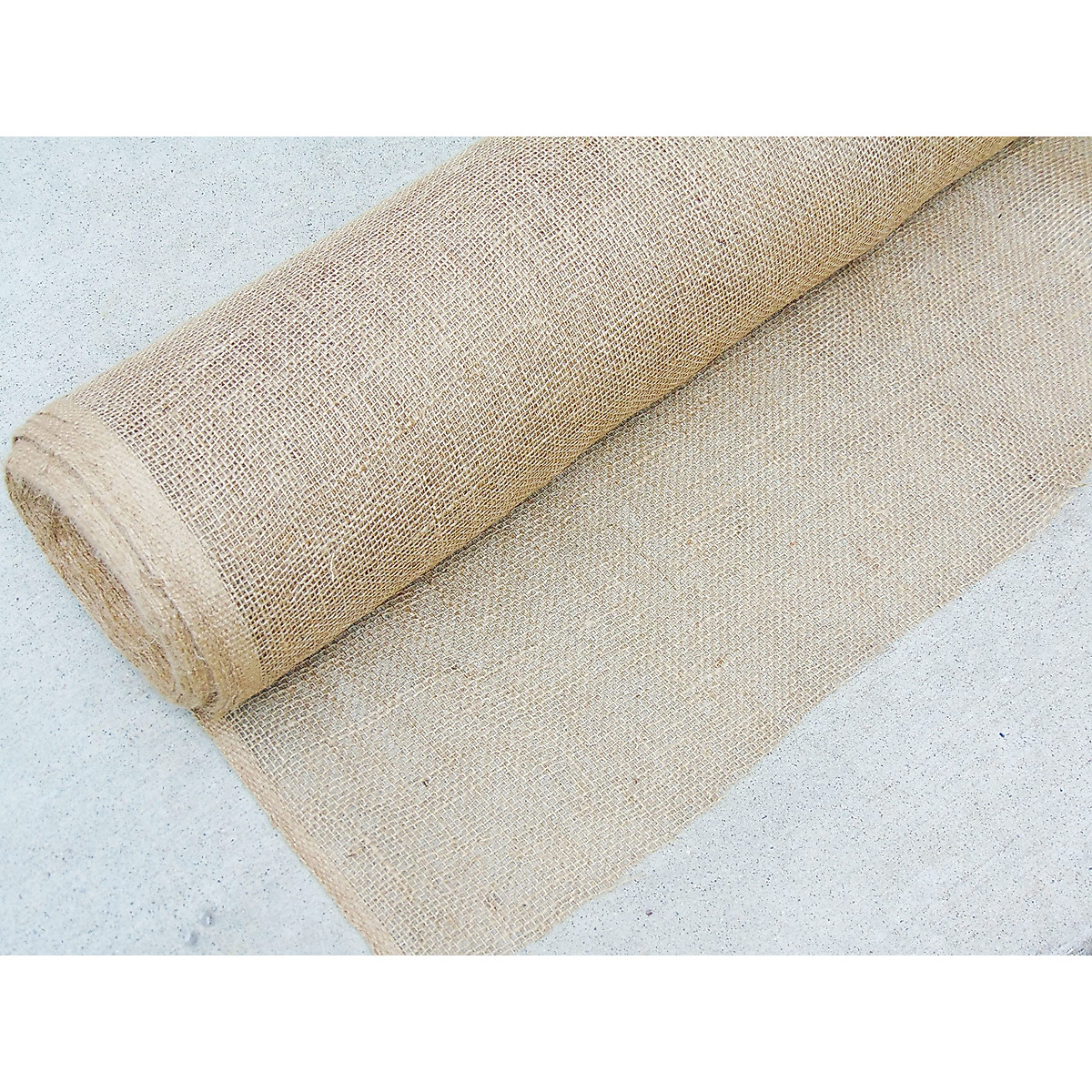 Burlap Fabric roll | 40" Wide x 75 feet long-roll |Great for Garden raised bed liners,Edging,Erosion control,Weed Barrier, Aisle runner plant cover tree wrap, 25 yards rolls x 40-inch
