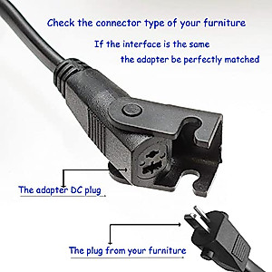 YHWSHINE Recliner Power Supply, Lift Chair or Recliner Power AC/DC Switching Power Supply Transformer 29V 2A for Lift Chair or Power Recliner Limoss OKIN