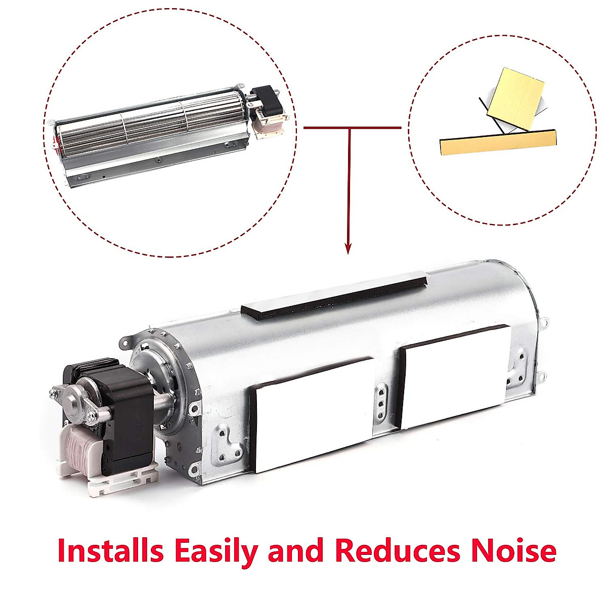 GA3750 GA3700 GA3750A GA3650 GA3650TB Fireplace Blower Kit for Desa BK BKT, FMI， Vanguard, Comfort Glow, Comfort Flame Fireplaces, Fireplace Blower Fan Kit for Desa Tech CHDV32NR Comfort Glow CHDV32NR