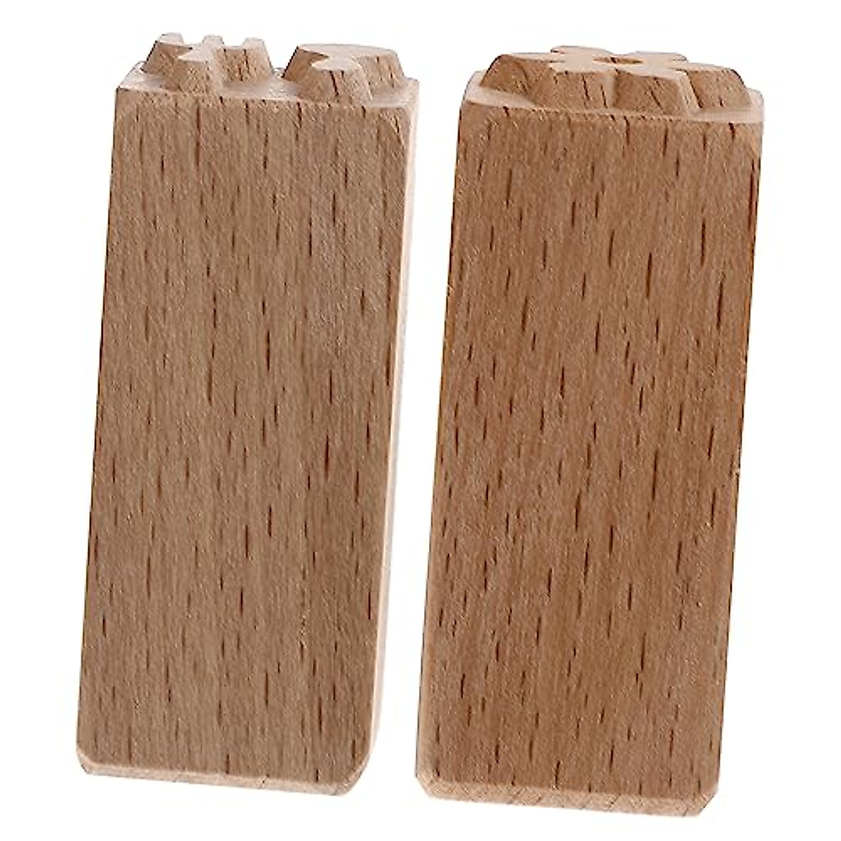 SEWACC 2pcs Seal Scrapbooking Stamps Scrapbook Tools Chocolate Molds Christmas Wooden Rubber Stamp DIY Dessert Maker Cake Stamp Traditional Chinese Stamp Cake Stampers Dessert Stamper Die