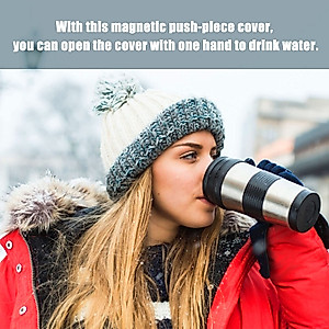 6 Pieces Magslider Replacement Kits Magslider Tumbler Lids for Yeti Rambler Ozark Trail Rtic BPA Free Shatter-Resistant Spill-Resistant Dishwasher Safe Lids Covers for Tumblers Cups