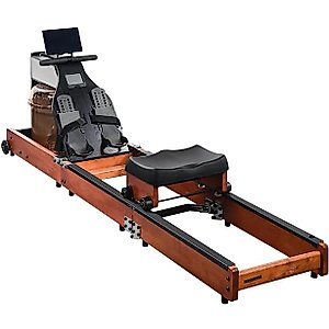 KINGSMITH WR1 Foldable Water Rowing Machine Patented 3-Fold Technology, Full Body Workout, Low-Impact, Digital Display