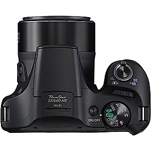 Ca-non (Renewed) PowerShot SX540 HS Digital Camera, Wi-Fi & NFC Enabled - with Built-in Flash, 50x Optical, 4X Digital and 200x Combined Zoom with Optical Image Stabilizer