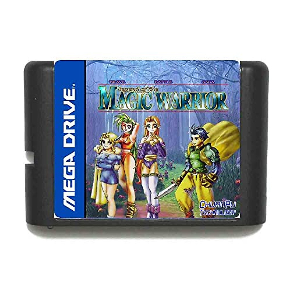 Brave Battle Saga Legend of the Magic Warrior 16 bit MD Game Card For Sega Mega Drive For Genesis-NTSC-J