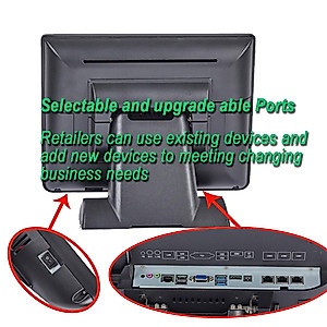 Agt960J1900.All in one Computer 15” Touch POS Terminal,PBM agt960JC,J1900 4G+64G