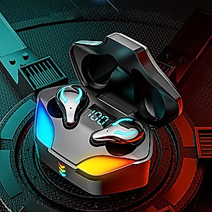 Touch Control Wireless Bluetooth 5.1 Headphones Tw-s Headphones Stereo Headphones Ipx5 Waterproof Outdoor Sports Headphones with Charging Case