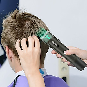 Professional Hair Clippers for Men Baby Beard Trimmer Kits, Vacuum Hair Trimmer for Kid/Men with Magnetic Shell, Cordless Men Hair Trimmers with Large Storage Space & Rechargeable & IPX7 Waterproof