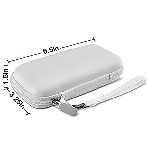 GWCASE Case Compatible with Apple for MagSafe Battery Pack Portable Charger. Power Bank Storage Holder for iPhone/for iPhone Pro 12 13, Battery Bank Bag Fits for 20W USB-C Power Adapter (Box Only)