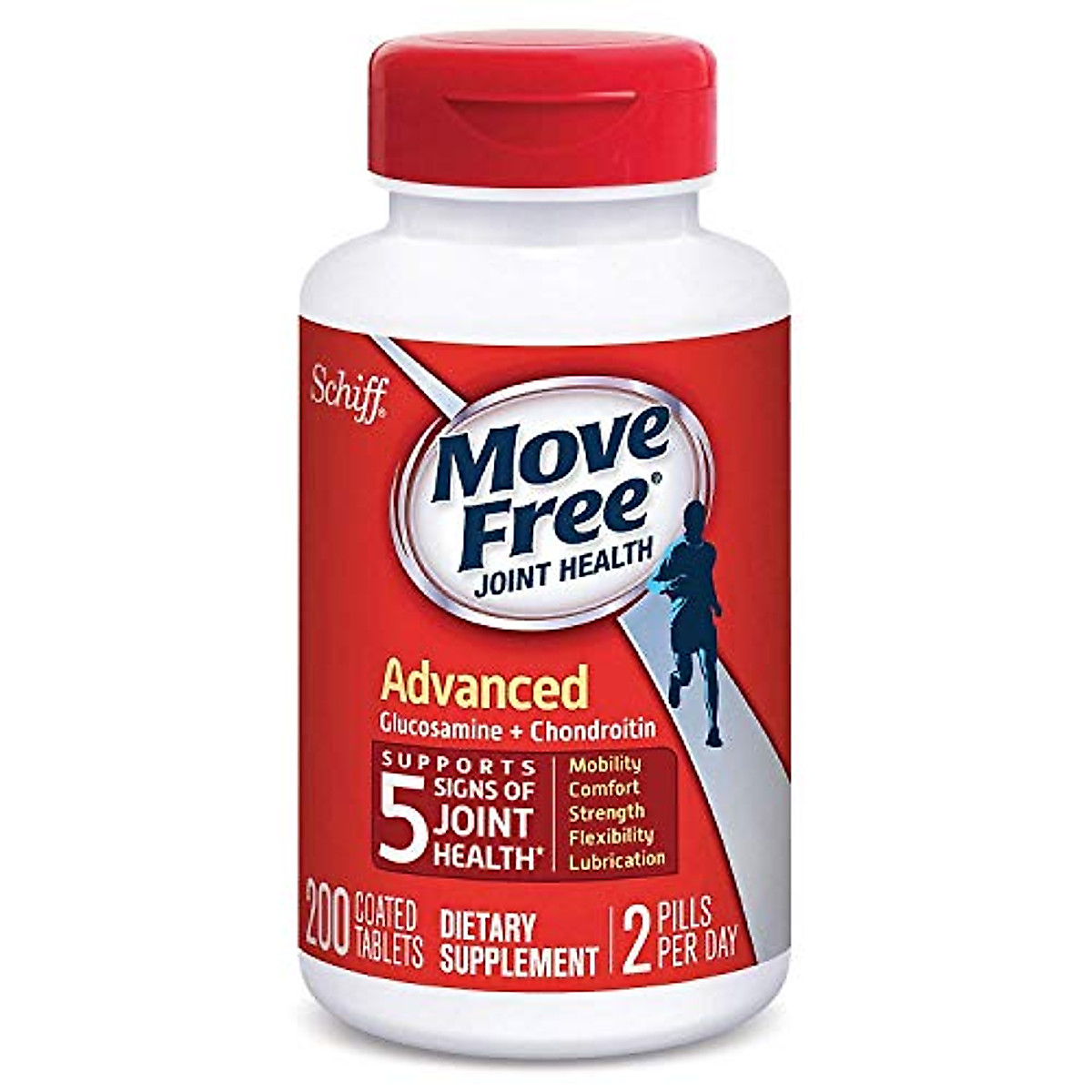 Move Free Advanced, Joint Health, Tablet (200 Count)