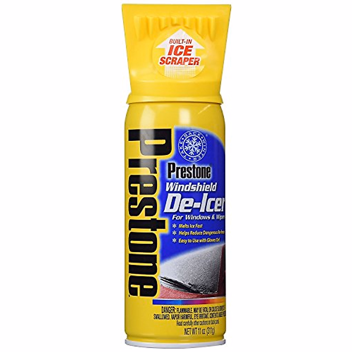 P Window De-Icer with Scraper 11 oz. (Pack of 2)