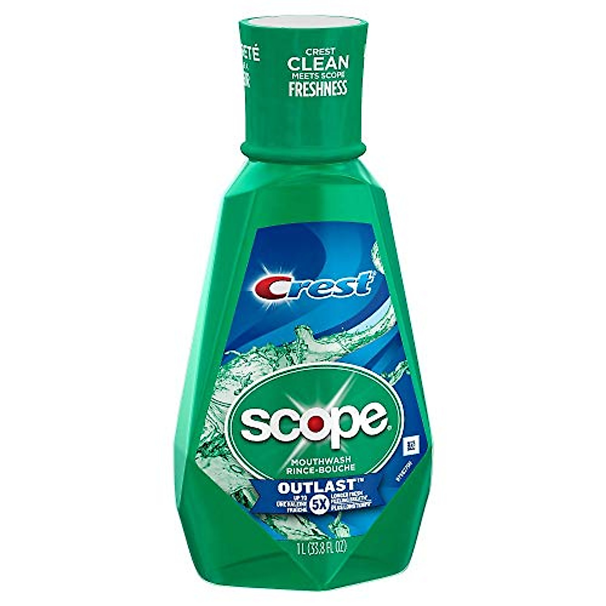 Scope Mouthwash Outlast 33.8 Fl Oz (Pack of 2)