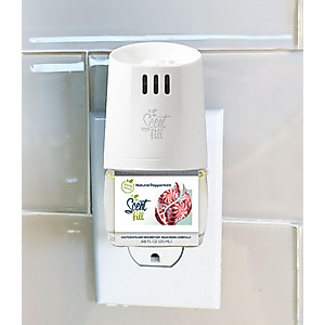 Scent Fill 100% Natural Fresh Peppermint Plug in Refills Air Freshener, Scented Oil Refills, 3 Refills