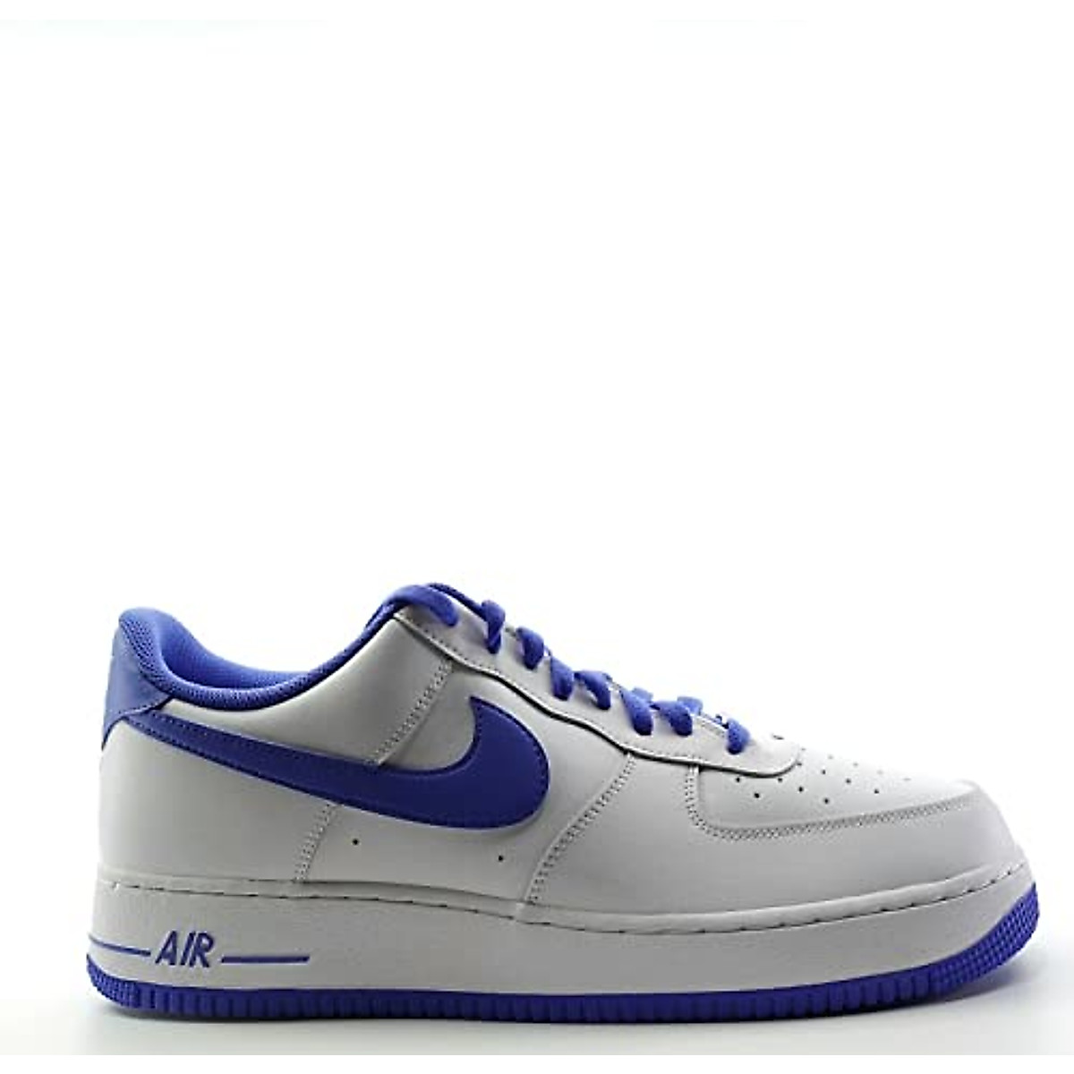 Nike Men's Air Force 1 '07 An20 Basketball Shoe, White/Medium Blue, 9