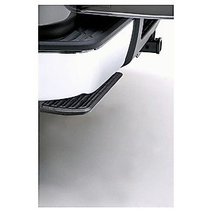 AMP Research 75301-01A BedStep Retractable Bumper Step for 1999-2006 Silverado & Sierra 1500/2500/3500, 2007 Silverado & Sierra Classic Models (Excludes Flareside),Black