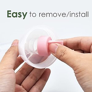 Maymom Pump Part Compatible with Spectra/Ameda Luna Pumps, Syngery Gold; Incl Wide Mouth Flange 19 mm Valve; Not Original Spectra Flange; Replaces Spectra S1 S2, Plus Shield, Pump Parts, Accessories