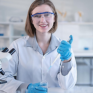 50μl Pipettor Pipette MicroPipette, Single-Channel Manual Adjustable Variable Volume Pipettes, Autoclavable pipettor, Micropipette, Variable Volume for Scientific and Home Use