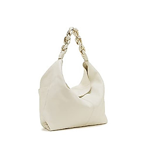 Vince Camuto womens Lyona Hobo Bag, Creamy White, One Size US