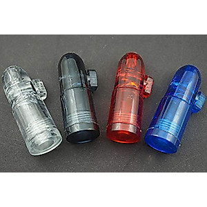 Tool Parts Acrylic Glass Snuff Bullet Rocket Snuff Sniffer Bottles