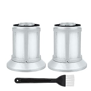 Sgizoku Replacement Filter for Bissell 2156A、1665、16652、1665W Zing Canister Vacuum Cleaner, Compare to Part 1613056 (2 Pack and 1 brush)