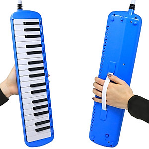 Fever Blue 37 Key Melodica with Protective Bag