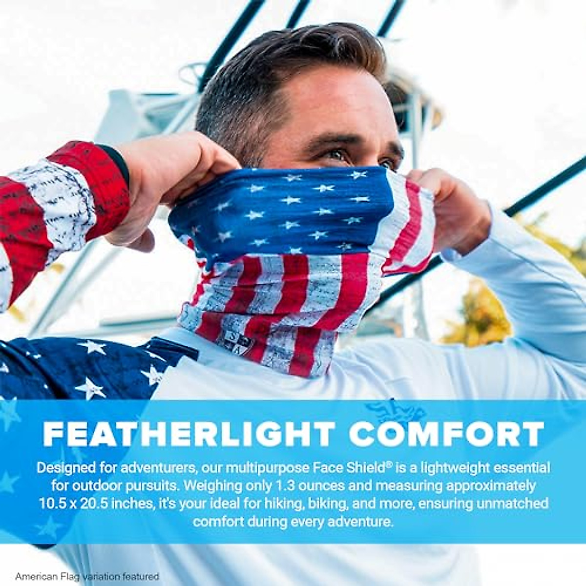 S A Company UV Protection Face Shield | Single UV 30+ Multipurpose Neck Gaiter for Adults (Solid Green)