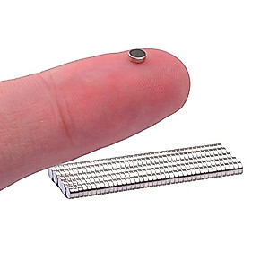 300PCS Fastener Decor Craft Miniature Project Holder for Hobbies,Crafts,Warhammer 40k Round Disc