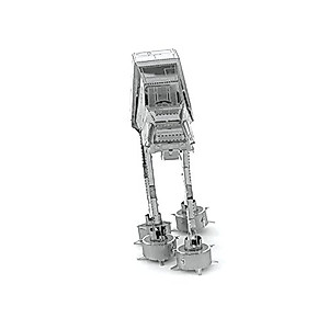 Metal Earth Fascinations Star Wars Imperial at-at 3D Metal Model Kit Bundle with Tweezers