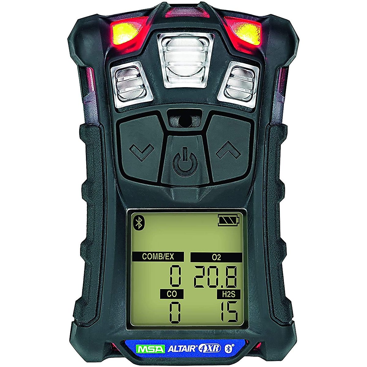 MSA 10179330 ALTAIR 4XR Multi-Gas Detector - (LEL, O2, H2S, CO-H2), Color: Charcoal, Portable Gas Monitor, Durable, Handheld, UL/CSA Approval, Instrument Only