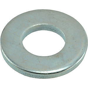 Hard-to-Find Fastener 014973305130 SAE Flat Washers, 5/16, Piece-130, Silver