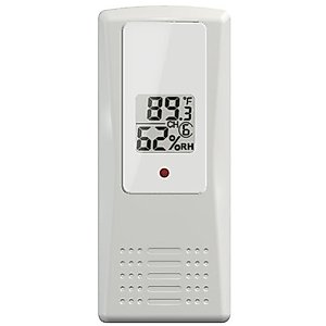 Ambient Weather F007TH Wireless Thermo-Hygrometer for WS-07 Weather Stations