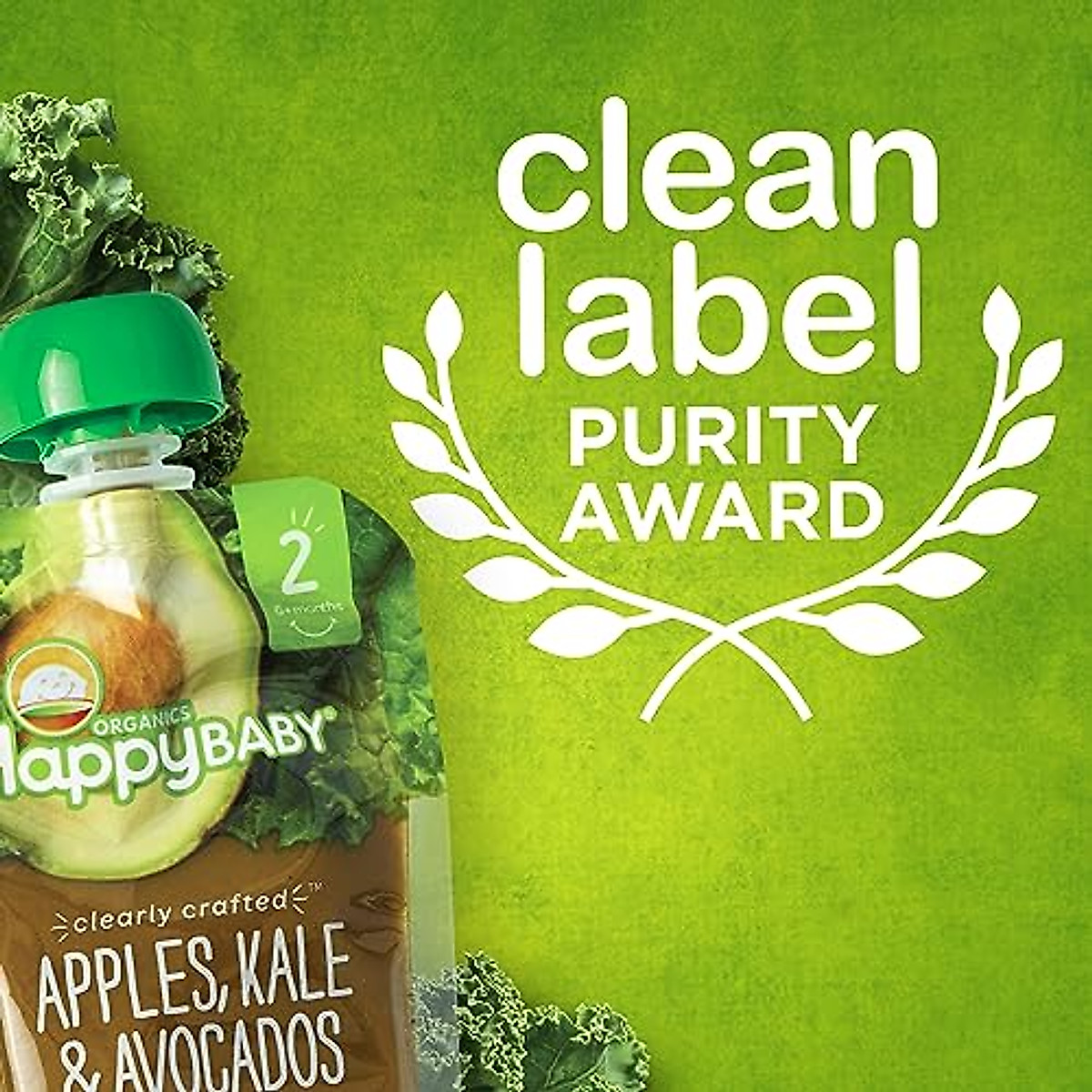 Happy Baby Organics Clearly Crafted Stage 1 Baby Food 1 Prunes 3.5 Ounce (Pack of 8)