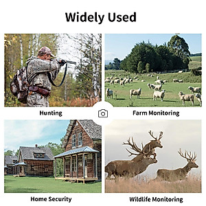 OUTDOOR EXPERT 20MP Mini Trail Camera,1080P Hunting Trail Camera with No Glow 940nm Night Vision Motion Activated IP66 Waterproof,80ft Illumination Range Hunting Game Cam for Wildlife Monitoring