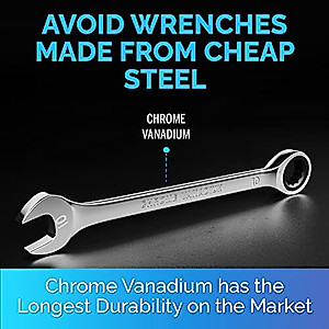 TOOLGUARDS 10mm Ratchet Wrench SLIM DESIGN 10mm Wrench