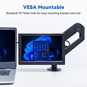 SunFounder 10.1'' Screen for Raspberry Pi Display IPS Monitor 10.1 inch Portable Laptop Monitor Resolution 1280×800 with Rear Housing Cooling Fan (This is not a Touch Screen Monitor)