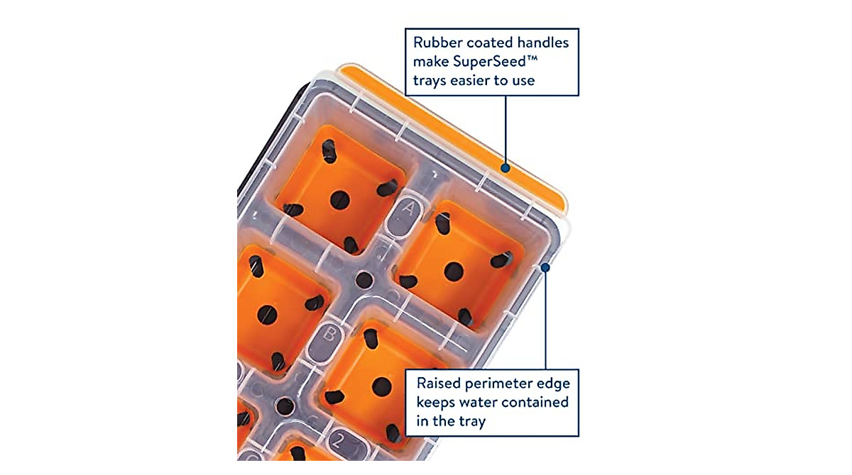Burpee SuperSeed Seed Starting Tray - Easy Indoor Gardening